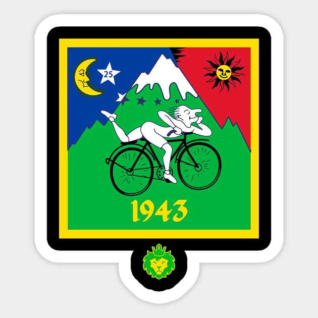 1943 LSD BIKE - Lsd - Sticker | TeePublic